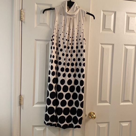metrostyle | Dresses | Metrostyle Polka Dots Dress With Lining | Poshmark